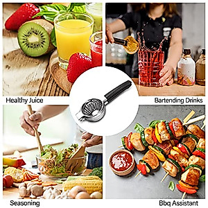 Pressure Absorbing Handles Apple Slicer and Lemon Squeezer, Easy to Use Kitchen Tool