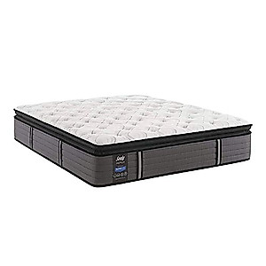 Sealy Response Premium 14-Inch Cushion Firm Euro Pillow Top Mattress, California King, Made in USA, 10 Year Warranty