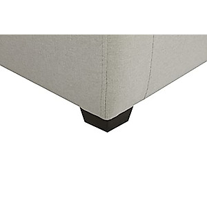 Amazon Brand – Stone & Beam Balkan Contemporary Rolled-Arm Sofa Couch, 91"W, Chalk