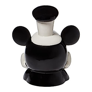 Enesco Disney Ceramics Mickey Mouse Steamboat Willie Sculpted Cookie Jar Canister, 10.25 Inch, Multicolor