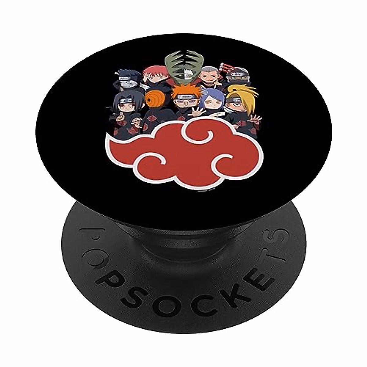 Naruto Shippuden Akatsuki Group SD PopSockets Standard PopGrip