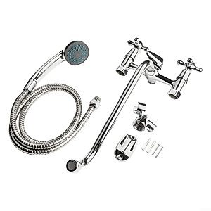 Handheld Toilet Bidet Faucet Sprayer Set Stainless Steel Bathroom Flush Shower Head Nozzle Hose Kit Bidet Attachments