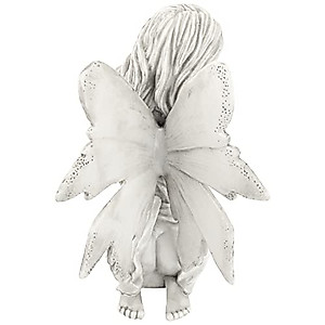 Design Toscano PD1549 The Enchanted Garden Fairies Colleen Statue,antique stone