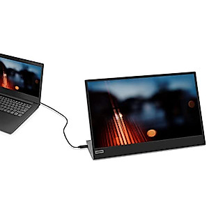 Lenovo L15 – Mobile Monitor - 15.6" FHD Display - 60Hz - 6ms–14ms Response Time - Low Bluelight Certified - Foldable Stand - USB Type-C 3.2 Gen 1 - USB 2.0