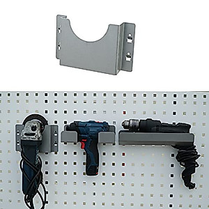 Huyfoig 2PCS Angle Grinder Tool Wall Mount Bracket Grinders Rack Cutting Machine Holder JMJ01