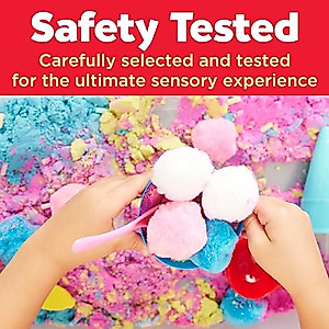 Creativity for Kids Sensory Bin: Ice Cream Shop Playset - Toddler Learning Toys for Kids Ages 3-4+, Kids Pretend Play Ice Cream Set, Kids Gifts for Girls and Boys, Medium