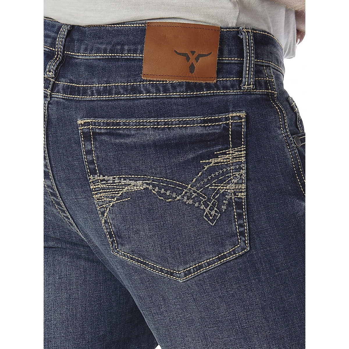 Wrangler mens 20x No. 42 Vintage Boot Cut Jeans, Midland, 28W x 32L US