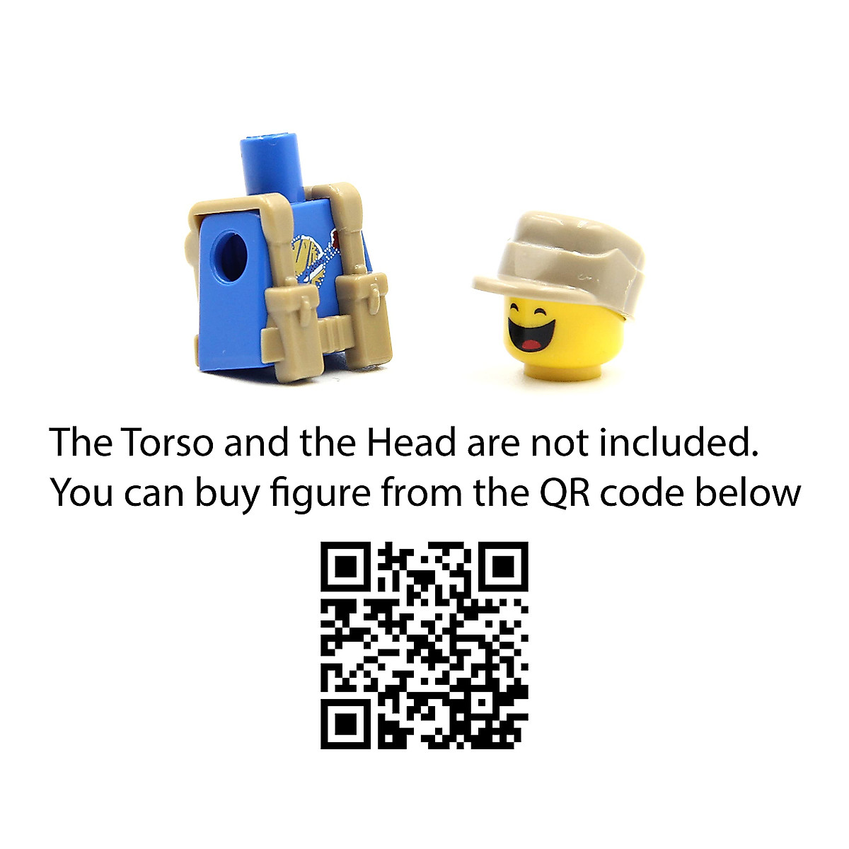 MAGMA BRICK War Equipment, Sandbag and Weapon in World War II Compatible Building Block Figures