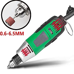 VOTOER 260W Rotary Tool Power Die Electric Multi-function Grinder Carver Set, Stepless Variable Speed Adjustment, 31000RPM, Lightweight