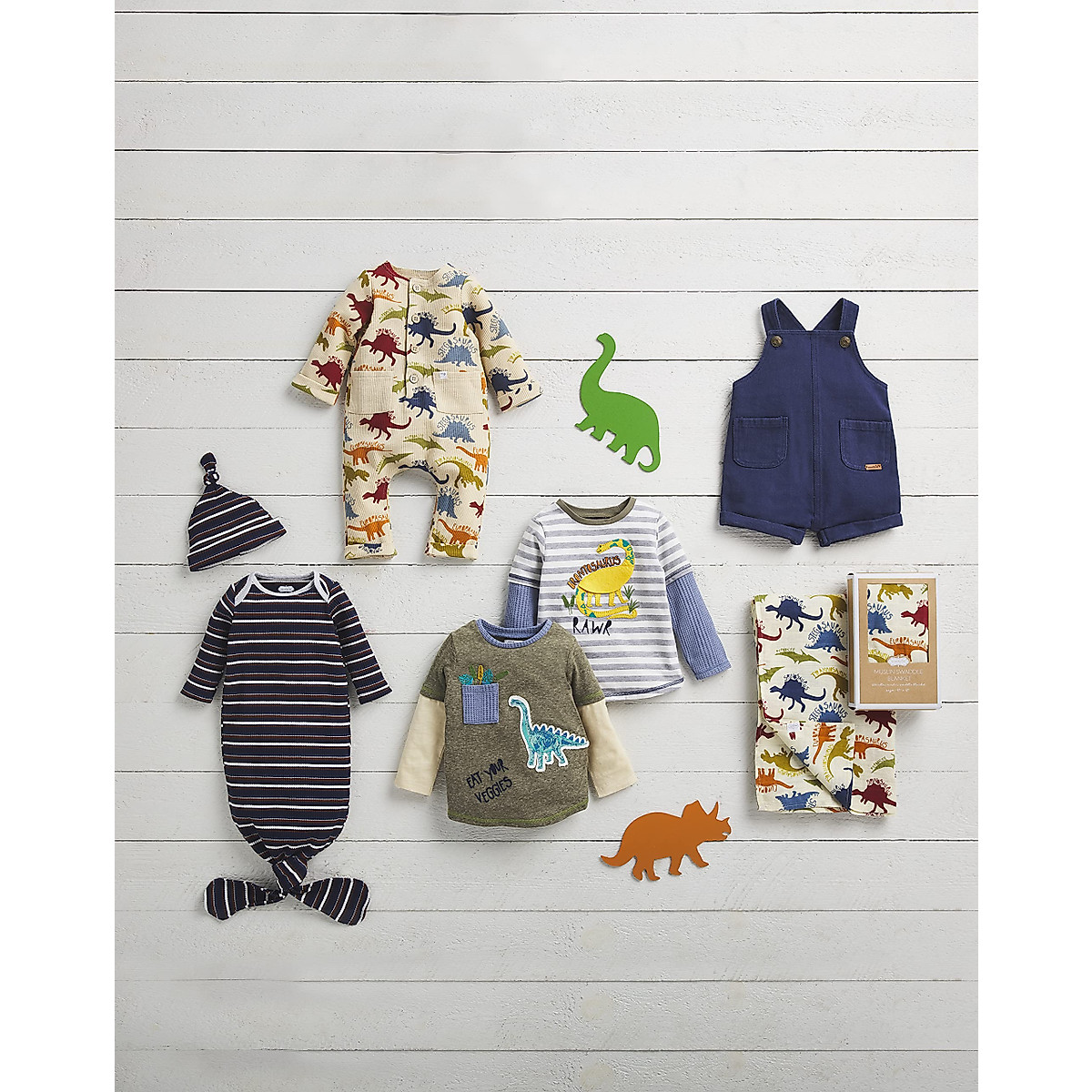 Mud Pie Baby Boy Denim Overalls, Blue, 3-6 Months