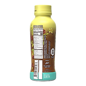 Alani Nu Protein Coffee VANILLA | Ready To Drink Cold Brew with 10g of Protein | 100mg Caffeine | 90 Calories, Naturally Flavored | 12 Fl Oz Bottles | 12 Pack