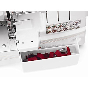 SINGER | Professional 14T968DC Serger Overlock with 2-3-4-5 Stitch Capability, 1300 Stitches per minute, & Self Adjusting - Sewing Made Easy,White