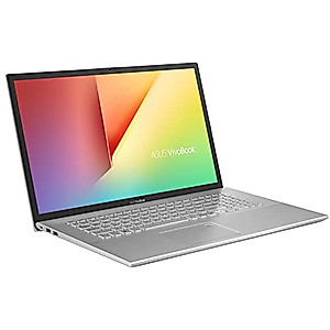 ASUS VivoBook 17.3" FHD IPS Laptop (Intel i5-1035G1 4-Core, 8GB RAM, 128GB SSD + 1TB HDD, Intel UHD, Backlit KYB, Fingerprint, WiFi 6, Bluetooth 5.1, HD Webcam, 1xUSB 3.2, Win 10 Home) (Renewed)
