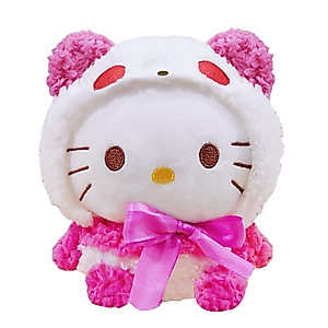 Kawaii Plush Toys,10-inch Cute Kitty Plush,Kitty Cat Plush Dolls, Kitty Stuffed Animals Plush Figure Toy, Gifts for Girls Kids Fans