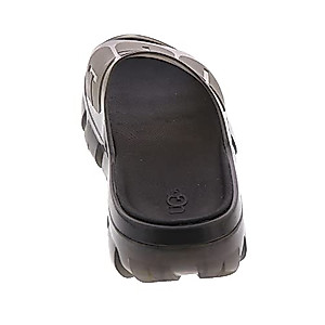 UGG Women's JELLA Clear Slide Sandal, Black, 7