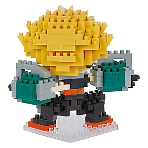 nanoblock - My Hero Academia - Katsuki Bakugo, Charanano Series Building Kit