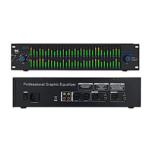 TKL T2531 Professional Graphic Equalizer Audio Processor Two 31-Band Spectrum Display 2U Audio Digital Equalizador Professional Sound system Professional Equalizers For KTV Stage Performance