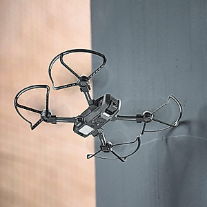 HS720 /HS720E Drone Accessories,Foldable Extended Landing Gear Leg Extension Protector Landing Stand + Propeller Blades Protection Guard Cover For Holy Stone HS720/HS720E Platinum Drone