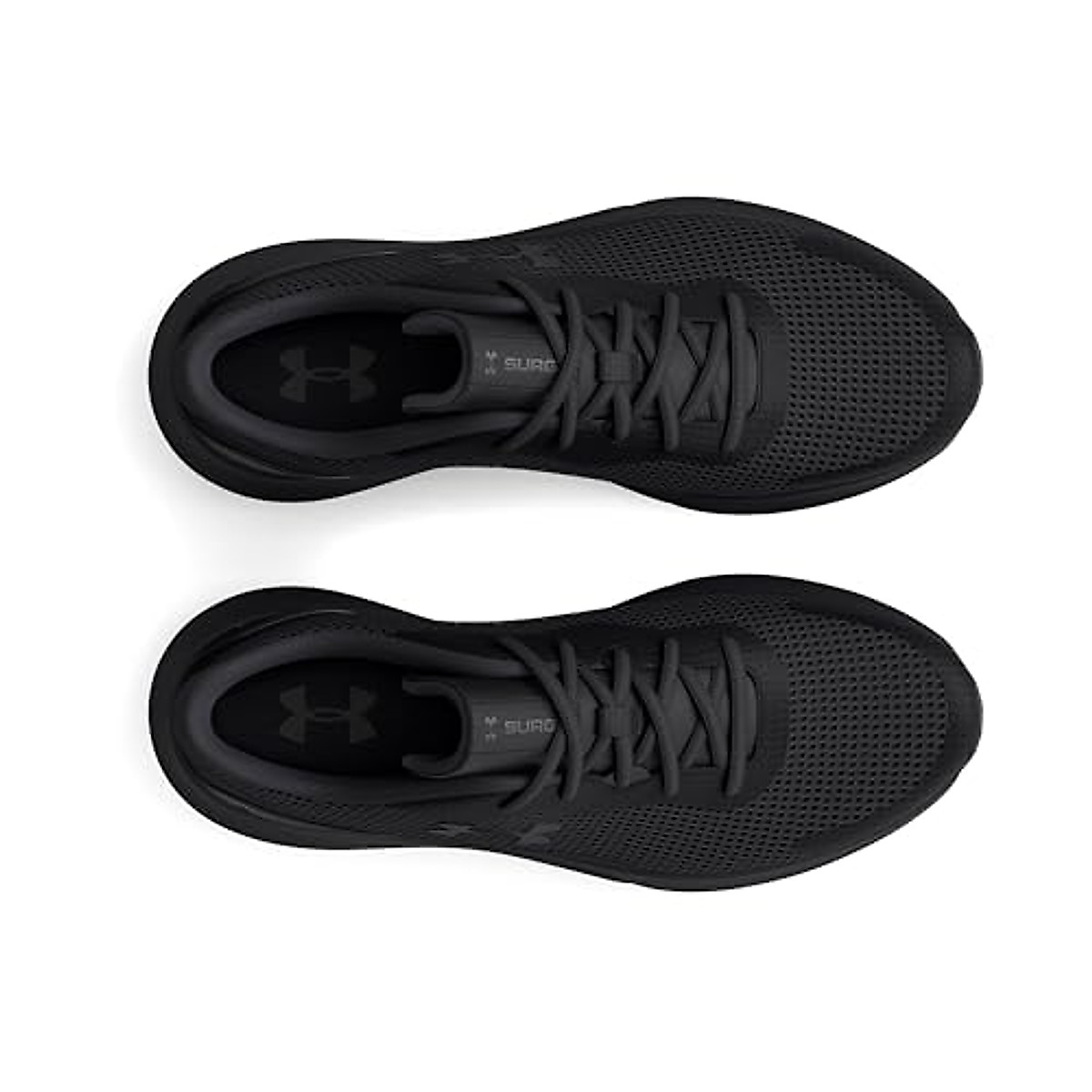 Under Armour Men's Surge 3, Black/Black, 13 Medium US