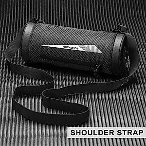 ROCKBROS Bike Handlebar Bag Front Frame Bag Bike Basket Storage Bag Bicycle Top Tube Bag Lightweight with Shoulder Straps for Road Mountain Bike Cycling Travel