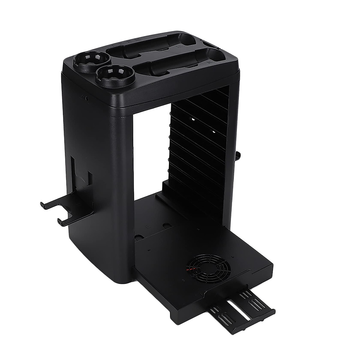 Charging Dock Charger Stand Multi‑Function Charging Dock Cooling Base CD Storage Rack for PS4 for Slim for PRO Host