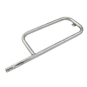Zemibi Grill Burner Tubes, Stainless Steel Burner Tubes Replacement Parts for Weber Gas Grill Models Q200, Q220, Q2000, Q2200, BBQ Grill Repair Kits for 41862, 69956, 60041, 20 1/2", Sliver