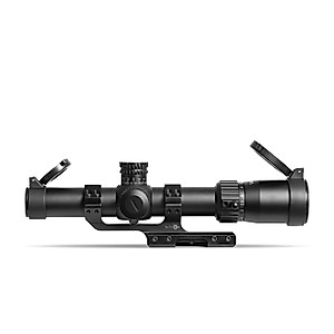 Tacticon Apex Falcon 1-6 x 24mm FFP LPVO Scope with Cantilever Mount | Combat Veteran Owned Company | Tactical Low Power Variable Optic with Illuminated Red Mil-Dot Reticle for Rifle