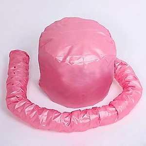 1 Pc Safety Hair Dryer Cap Portable Soft Hair Drying Salon Cap Hair Mask Baking Oil Cap Haircare Hair Dryer Hat for Hand Held Hair Dryer Attachment（Random）