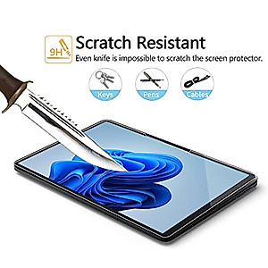 Megoo [2 Pack Glass Screen Protector for Surface Laptop Studio 2/ Surface Laptop Studio 14.4'', Easy Installation/HD Transparent/Scratch Resistant/Case and Surface Pen Friendly 9H Tempered Glass