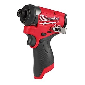MILWAUKEE - M12 FUEL 12V Lithium-Ion Brushless Cordless 1/4 in. Hex Impact Driver (Tool-Only) - 3453-20