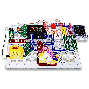 Snap Circuits “Arcade”, Electronics Exploration Kit, Stem Activities for Ages 8+, Full Color Project Manual (SCA-200)