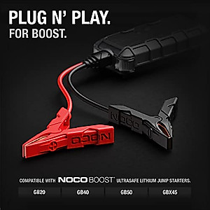 NOCO GBC003 Boost HD Precision Battery Clamps for GB20, GB40, GB50, and GBX45 UltraSafe Lithium Jump Starters