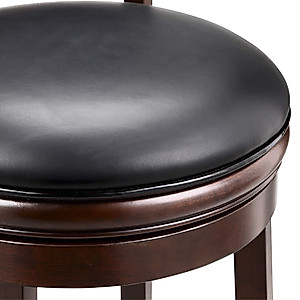 Ball & Cast Bar Height, Pack of 2 Swivel Stool, 29-Inch,2-Pack, Cappuccino