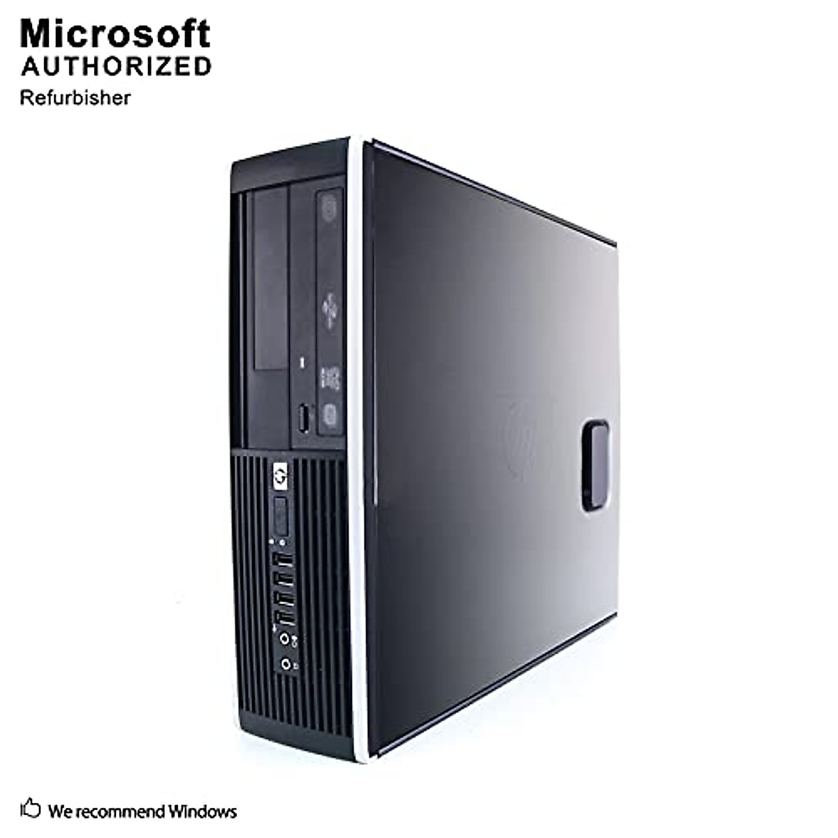 HP Flagship Pro Desktop 2018 Computer, Core I5 Up to 3.6GHz, 8GB, 512GB SSD, WiFi, DVD, DP, VGA, USB 3.0, Windows 10 Pro 64 Bit-Multi Language-English/Spanish/French(CI5) (Renewed)