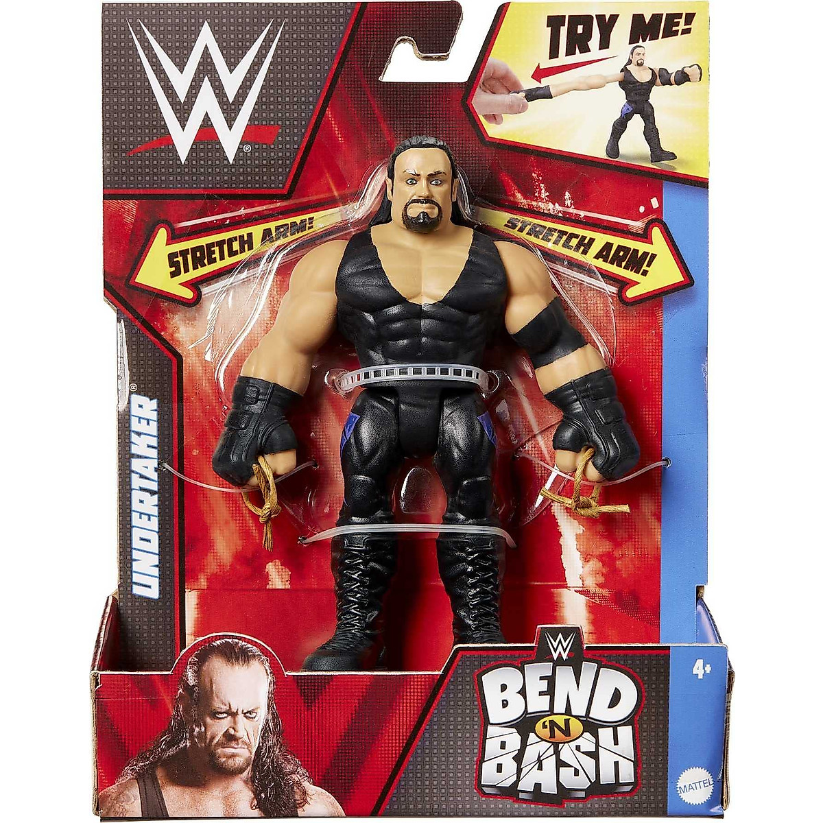 ​​WWE Basic Action Figures, Posable 5.5-inch Collectible for Ages 6 Years Old & Up