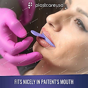 Dental Tools for Impressions, Disposable Dental Bite Registration Trays (Sideless), Mouth Trays for Teeth Molds White Bite Trays (Single Box of 50)