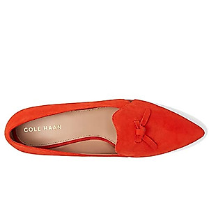 Cole Haan Viola Skimmer Red Suede 7 B (M)