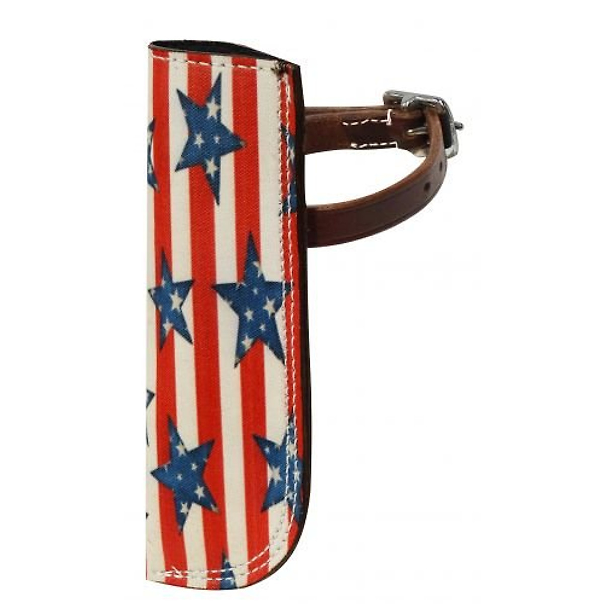 Stars and Stripes Flag Carrier for Saddle