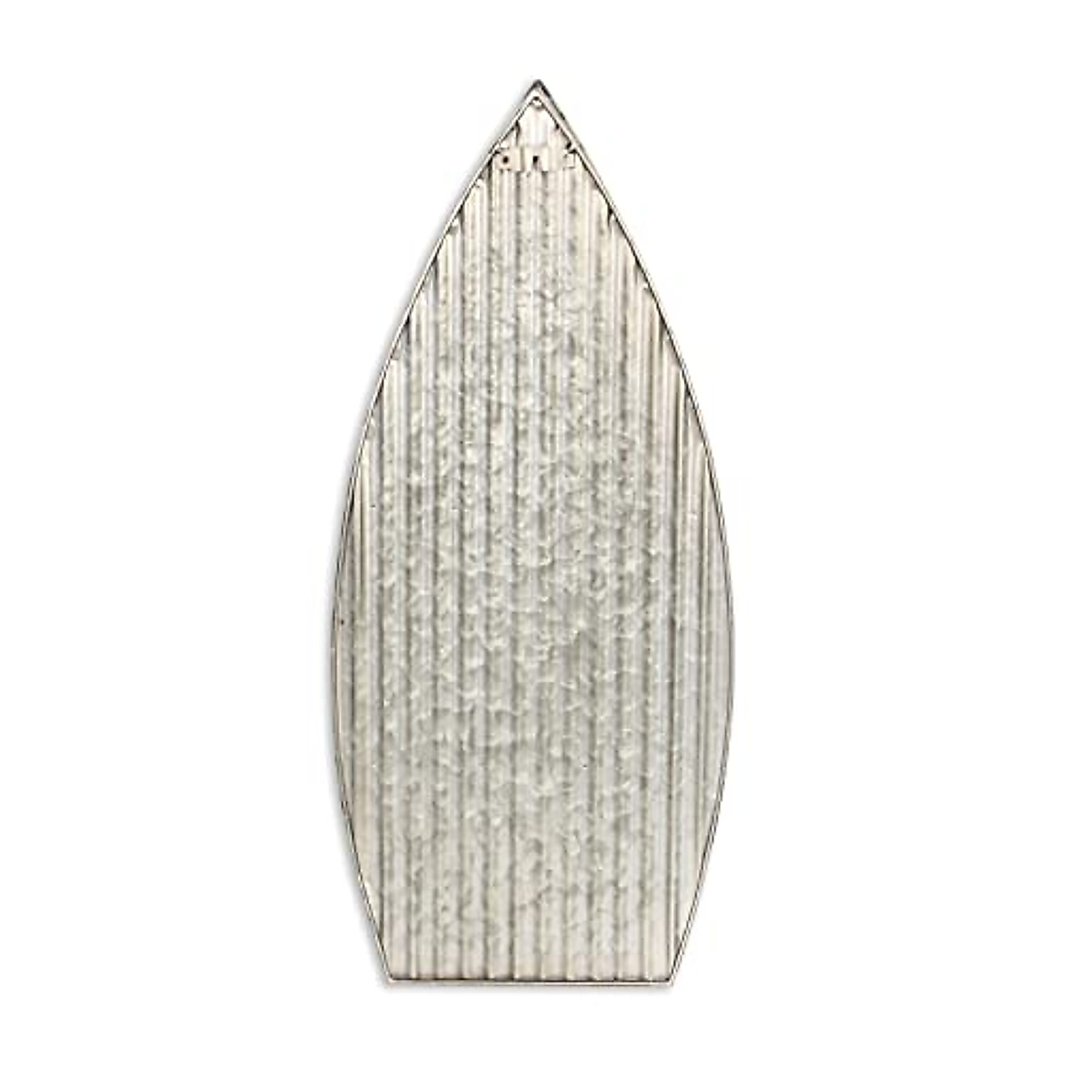 Contemporary Home Living 10.5" Gray and Brown Wall Hanging Boat with Shelves