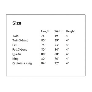 Hercules 4 Inch Low Profile Foundation Mattress Box Spring Replacement, Queen