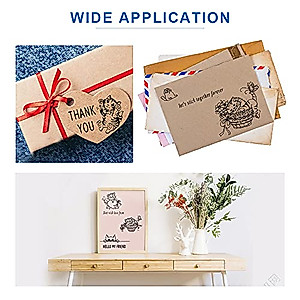 Christmas Forest Clear Stamps and Die Cuts for Card Making and Photo Album Decorations, Trees Blessing Words Transparent Rubber Stamps and Cutting Dies Seal for DIY Scrapbooking