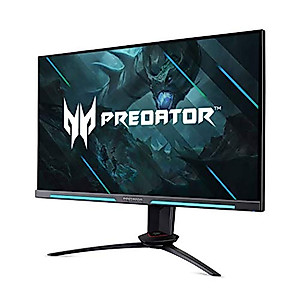 Acer Predator XB253Q GZbmiiprzx 24.5" FHD (1920 x 1080) IPS G-SYNC Compatible Monitor, VESA Certified DisplayHDR400, Up to 0.5ms (G to G), 240Hz, 99% sRGB (1 x Display Port & 2 x HDMI Ports), Black