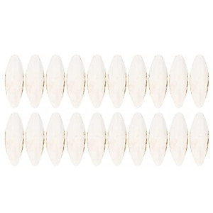 ULTNICE Natural Bird Cuttlebone Pet Chewing Cuttlefish Bone Birds Calcium Bone for Reptiles Tortoises Snails Small Animals ( 20pcs )