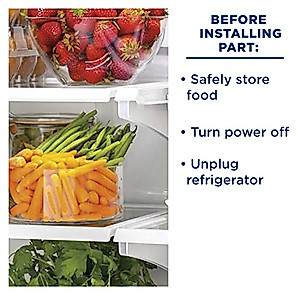 GE Refrigerator Evaporator Fan Motor WR60X26866, WR60X26033