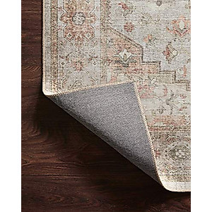Loloi II Heidi Collection HEI-02 SAGE/Multi, Traditional 7'-6" x 9'-6" Area Rug