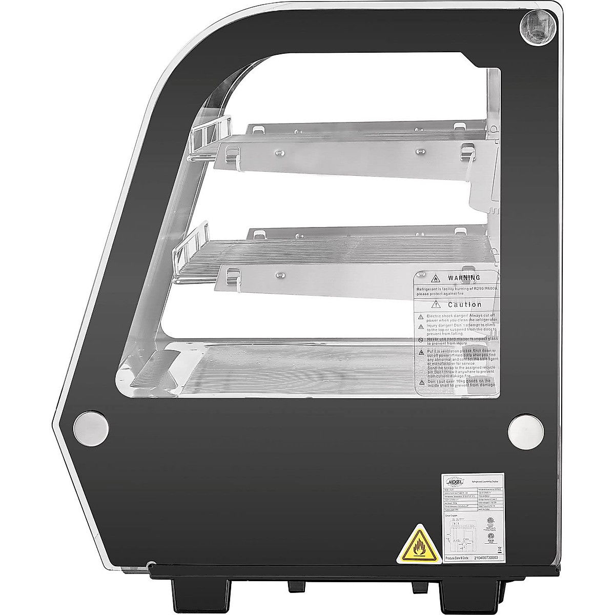 Nexel Refrigerated Countertop Display Case, 4.2 Cu. Ft.