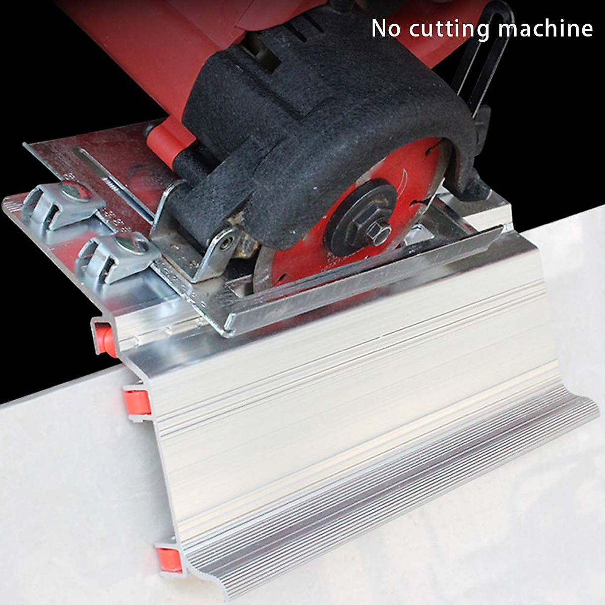 DGHAO Chamfer Frame 45 Degree Seat Miter Beveled Home Tool Support Mount Cutter Electric Saw Ceramic Tile Pneumatic(Silver),free size