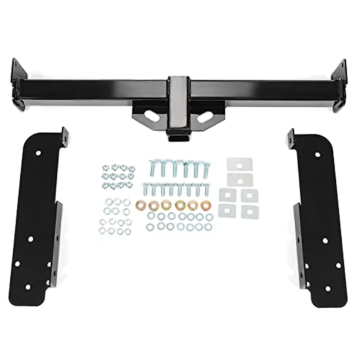 KUAFU 2 Inch Class 3 Trailer Hitch Compatible with 2003-2020 Express Savana 1500 2500 3500 Towing Hitch Mount Receiver