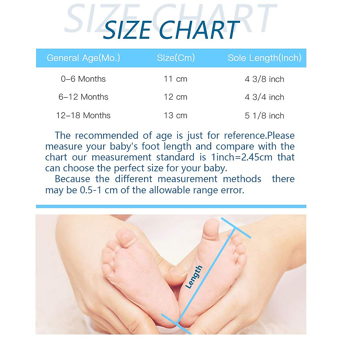 KIDSUN Tutoo Unisex Baby Boys Girls High Top Sneaker Soft Anti-Slip Sole Newborn Infant First Walkers Canvas Denim Shoes