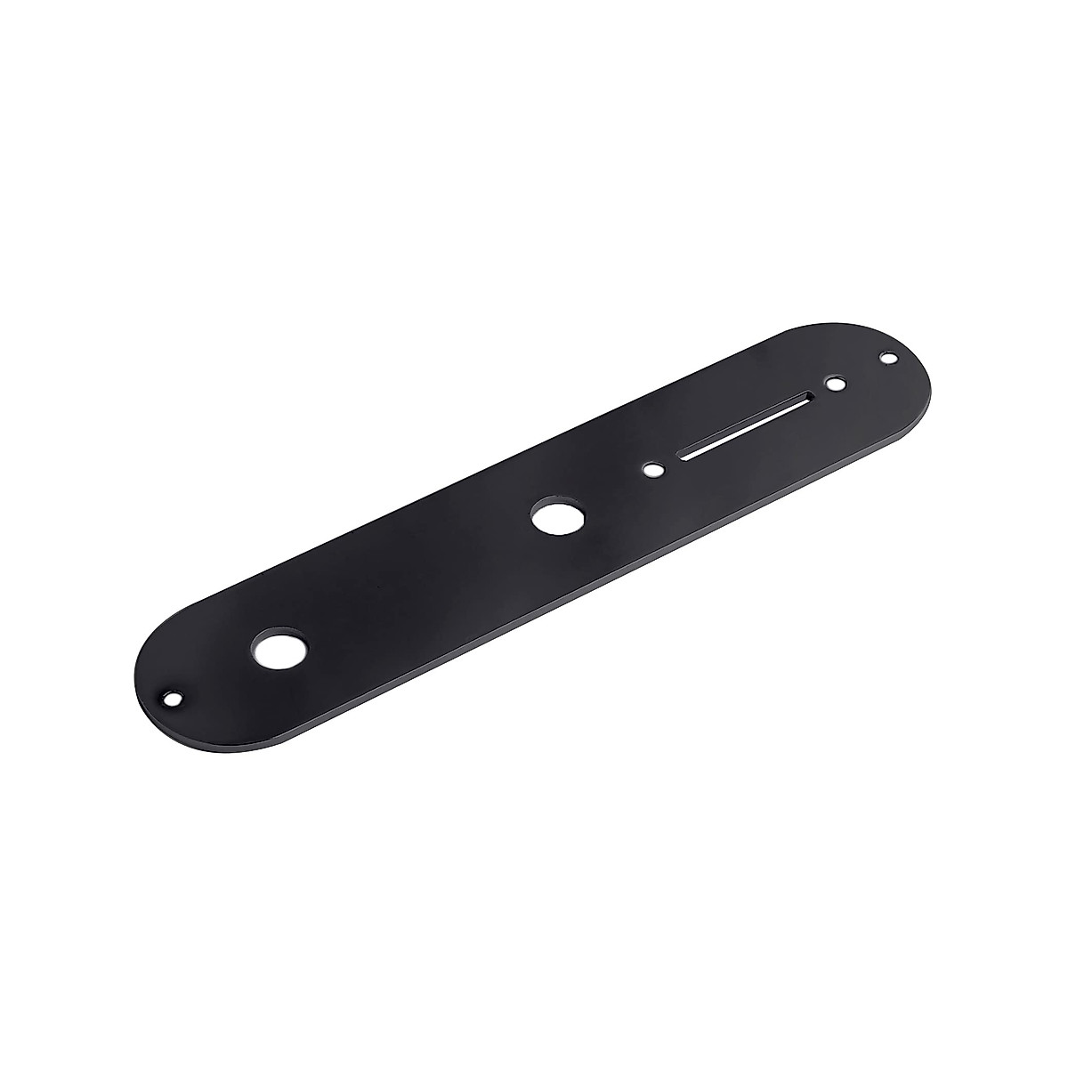 Rubatone Guitar Control Plate for Fender Tele Telecaster Squier Style Electric Guitar Metal Black 34.2mm Width.
